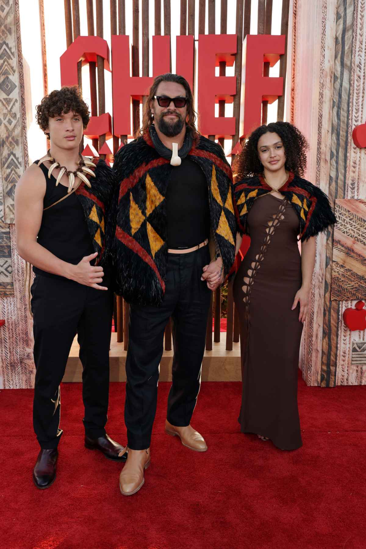 Jason Momoa’s Kids Walk Red Carpet at 'Chief of War' Premiere | Us Weekly