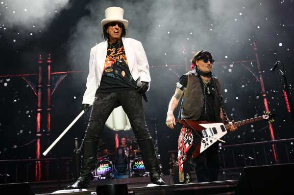 Johnny Depp Honors Ozzy Osbourne at Alice Cooper Concert | Us Weekly