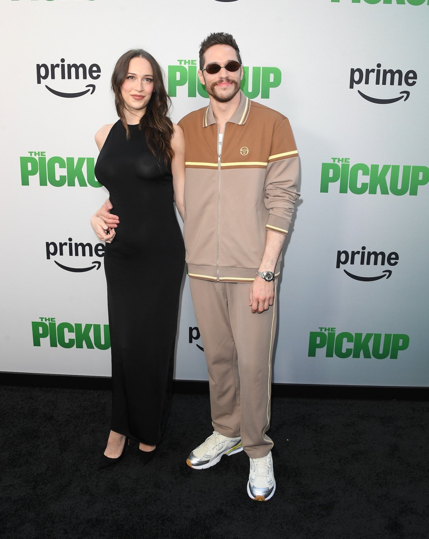Elsie Hewitt Debuts Baby Bump With Pete Davidson on Red Carpet | Us Weekly