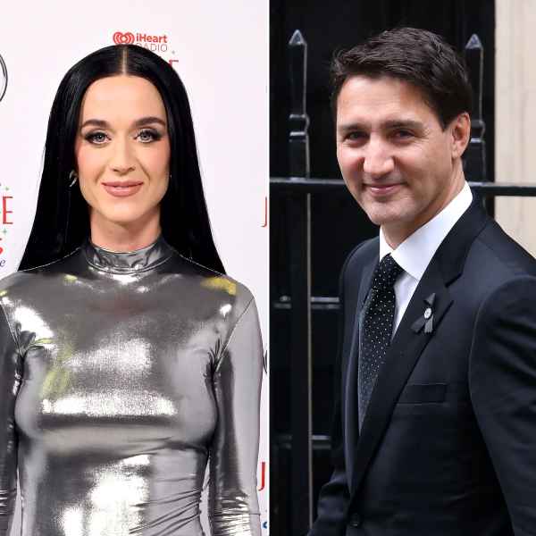 Katy Perry y el ex primer ministro canadiense Justin Trudeau son vistos ...