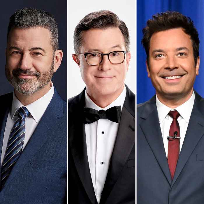 Late Night Hosts React After Stephen Colbert's Late Show Is Canceled ...