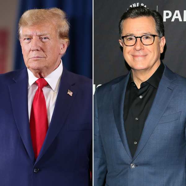 Donald Trump Denies Role in Stephen Colbert Late Show Cancellation | Us ...
