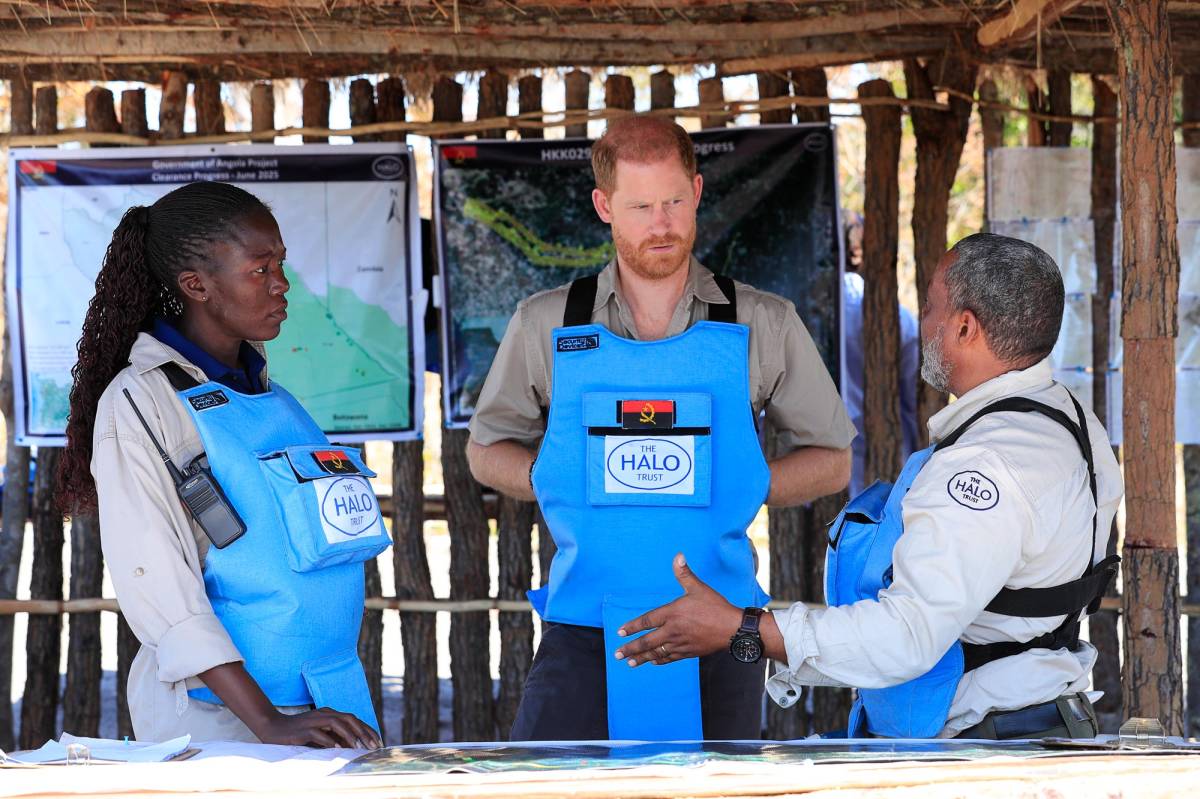 Prince Harry Visits Angola to Continue Princess Diana's Legacy | Us Weekly