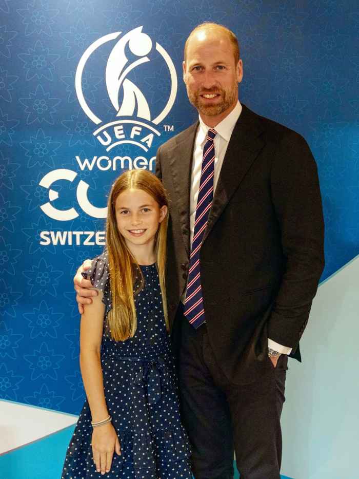 Prince William Watches Women's Euro 2025 Final With Daughter Charlotte ...