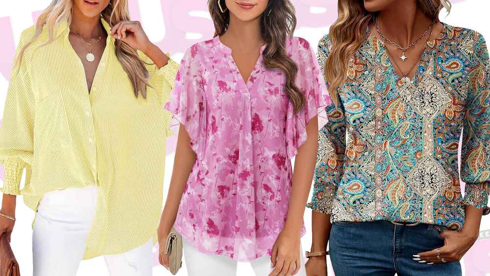 17 Loose Summer Tops That Hide Arm Jiggle — Starting at $9 | Us Weekly