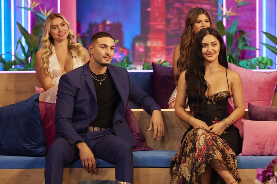Love Island USA's Leah Kateb, Miguel Harichi's Relationship Timeline ...