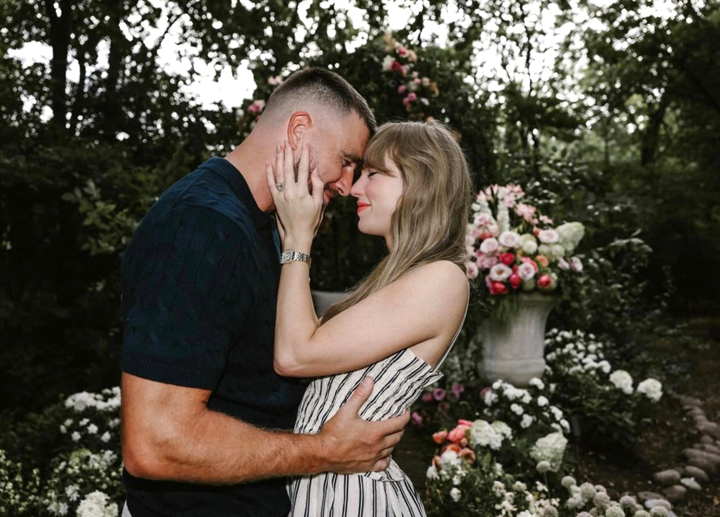 Ed Kelce Says Taylor Swift and Travis Kelce FaceTimed After Proposal ...