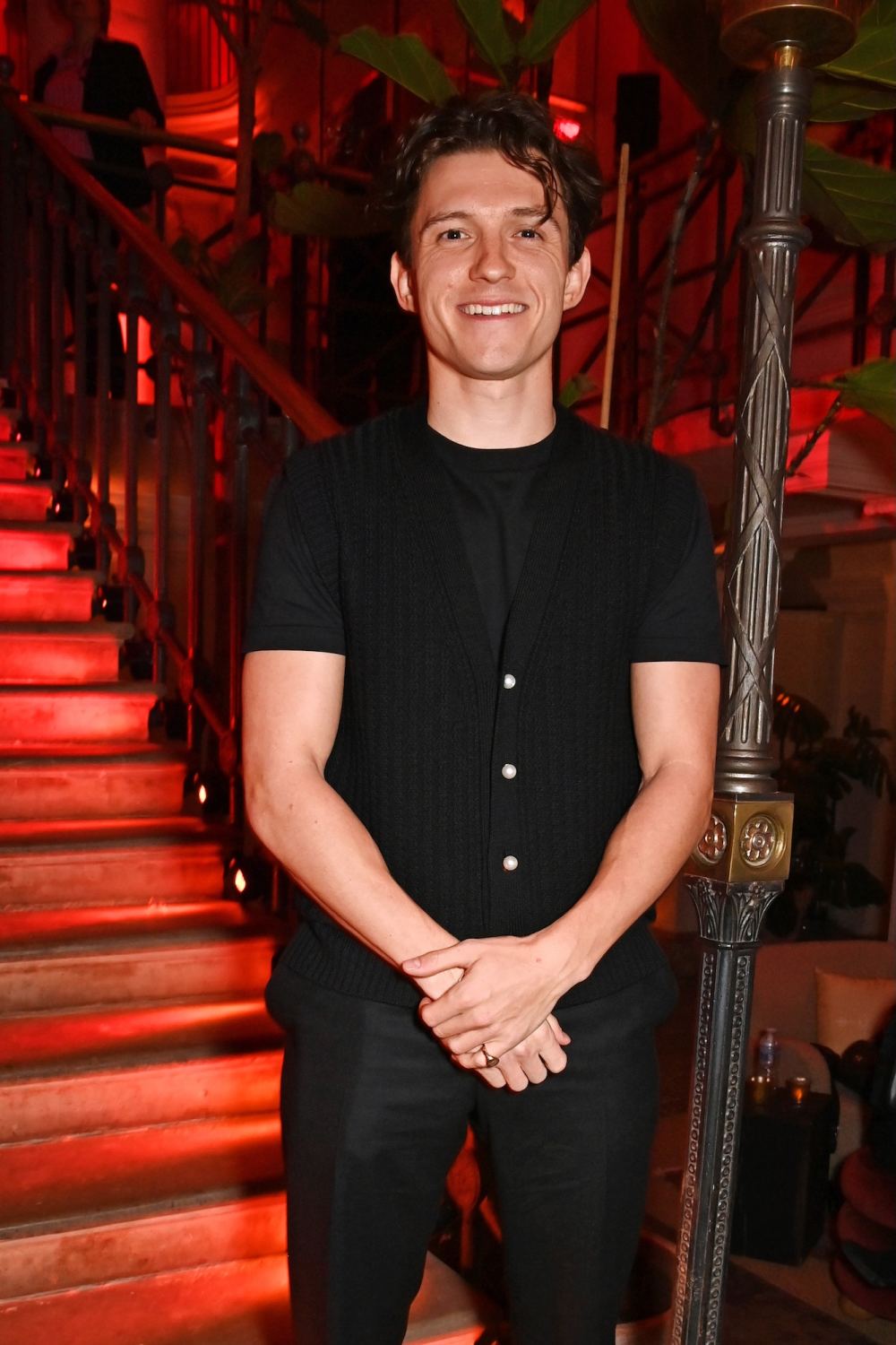 Tom Holland Says He Wore His Grandma's Fishnets for Lip Sync Battle ...