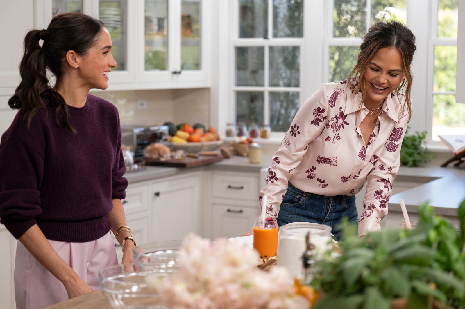 Why Chrissy Teigen Thought Meghan Markle Had a Secret 3rd Child | Us Weekly