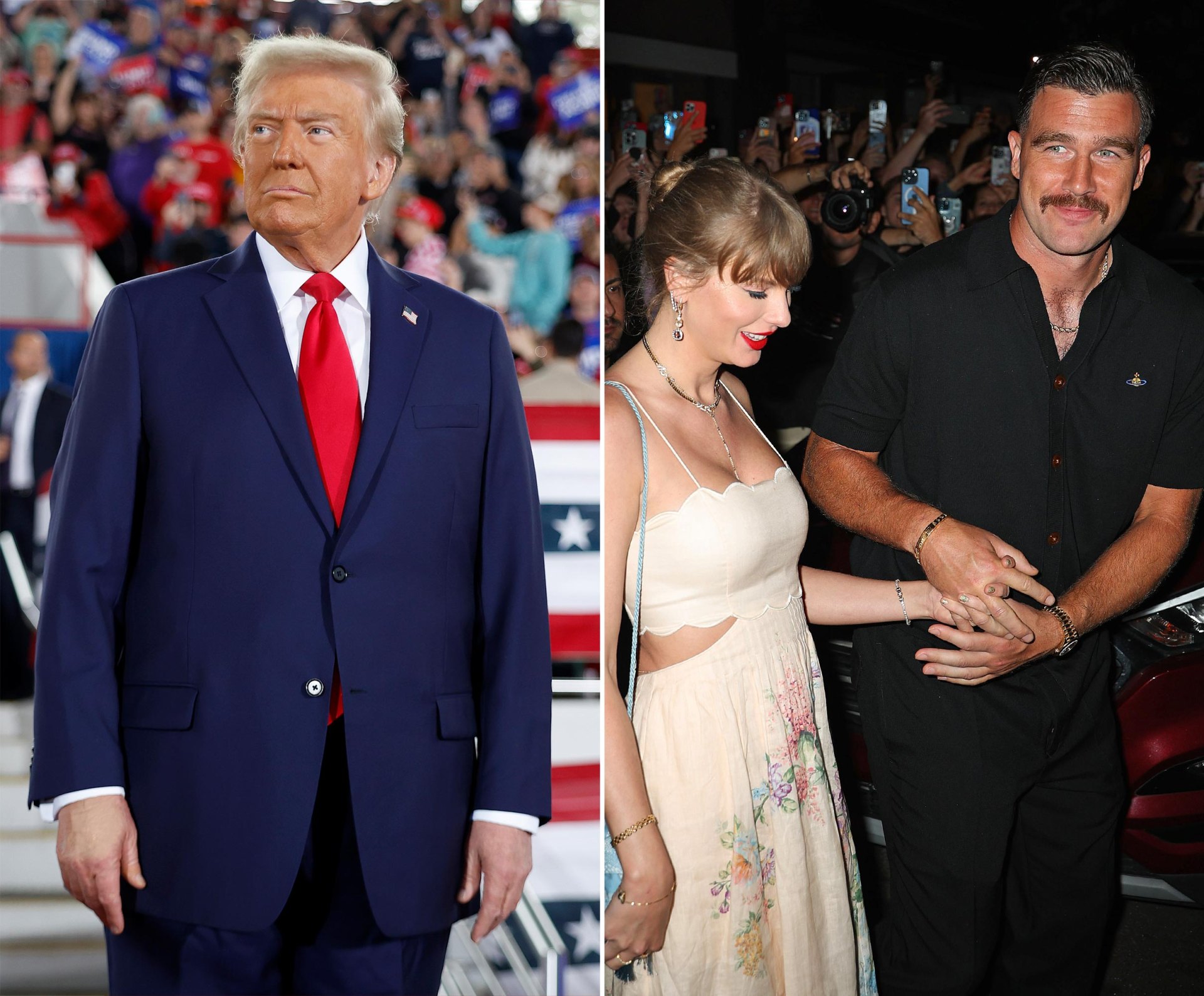 Donald Trump Reacts to Taylor Swift and Travis Kelce Engagement | Us Weekly