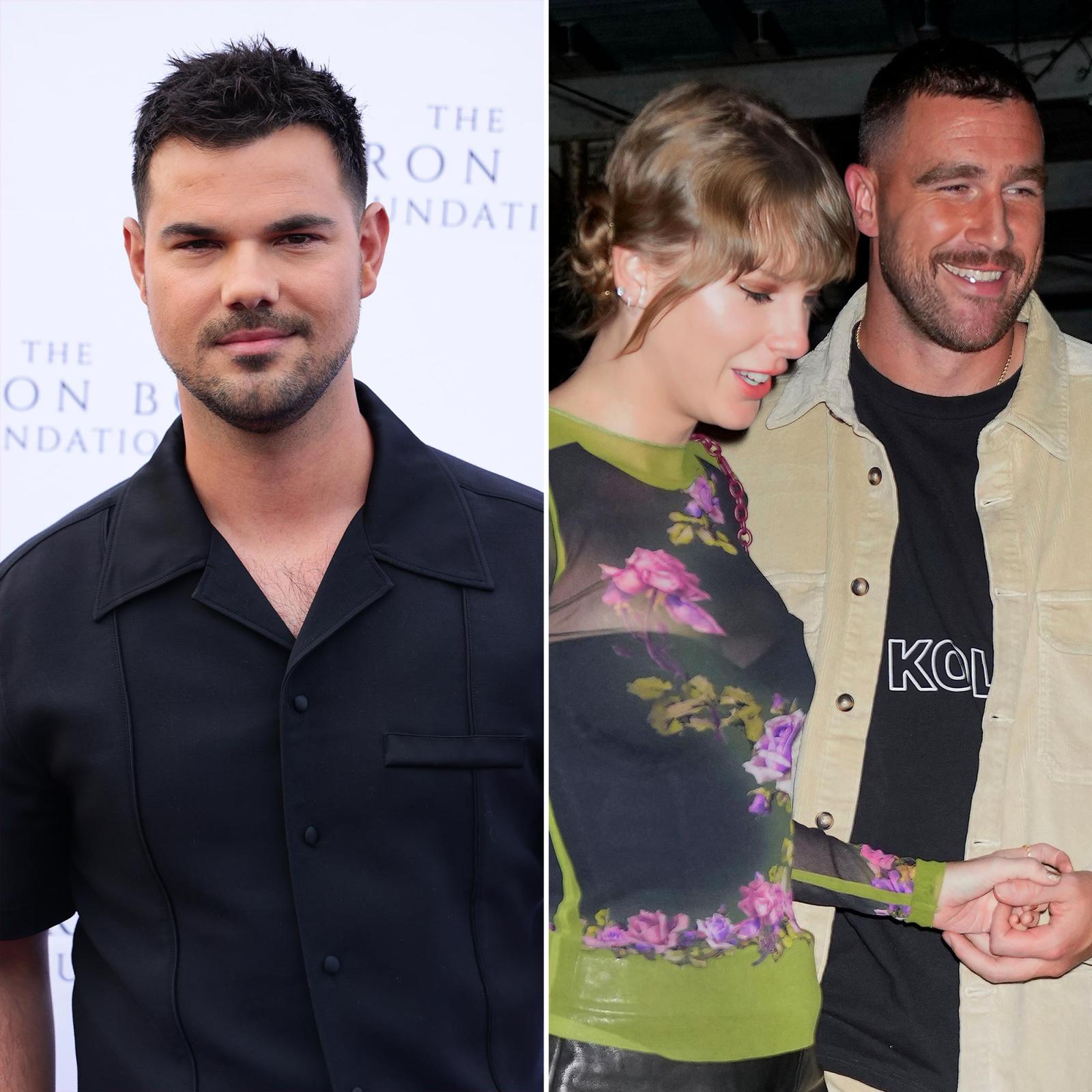 Taylor Lautner Reacts to Taylor Swift and Travis Kelce Engagement | Us ...