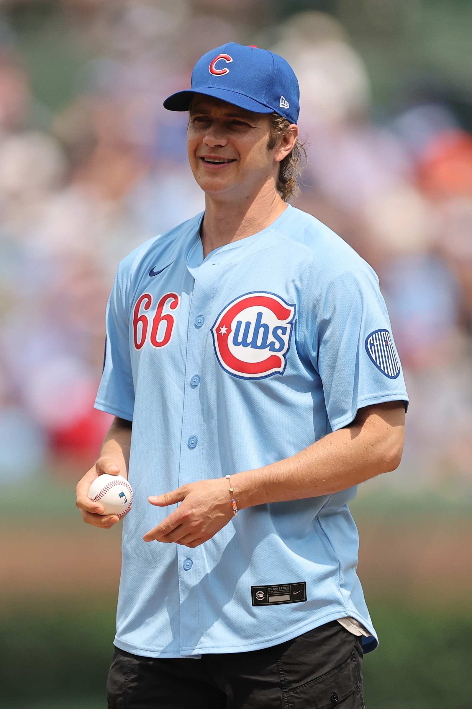 Hayden Christensen and Daughter Briar Rose Appear at Cubs Game | Us Weekly