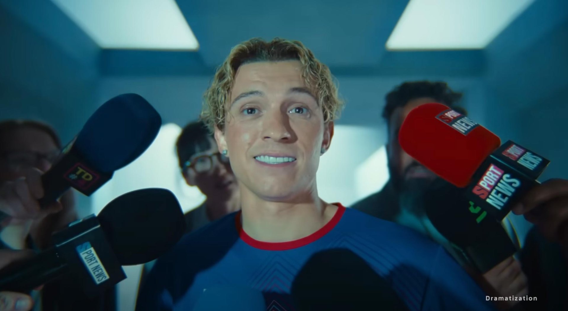 Tom Holland Unrecognizable With Blond Hair and New Teeth in Lego Video ...
