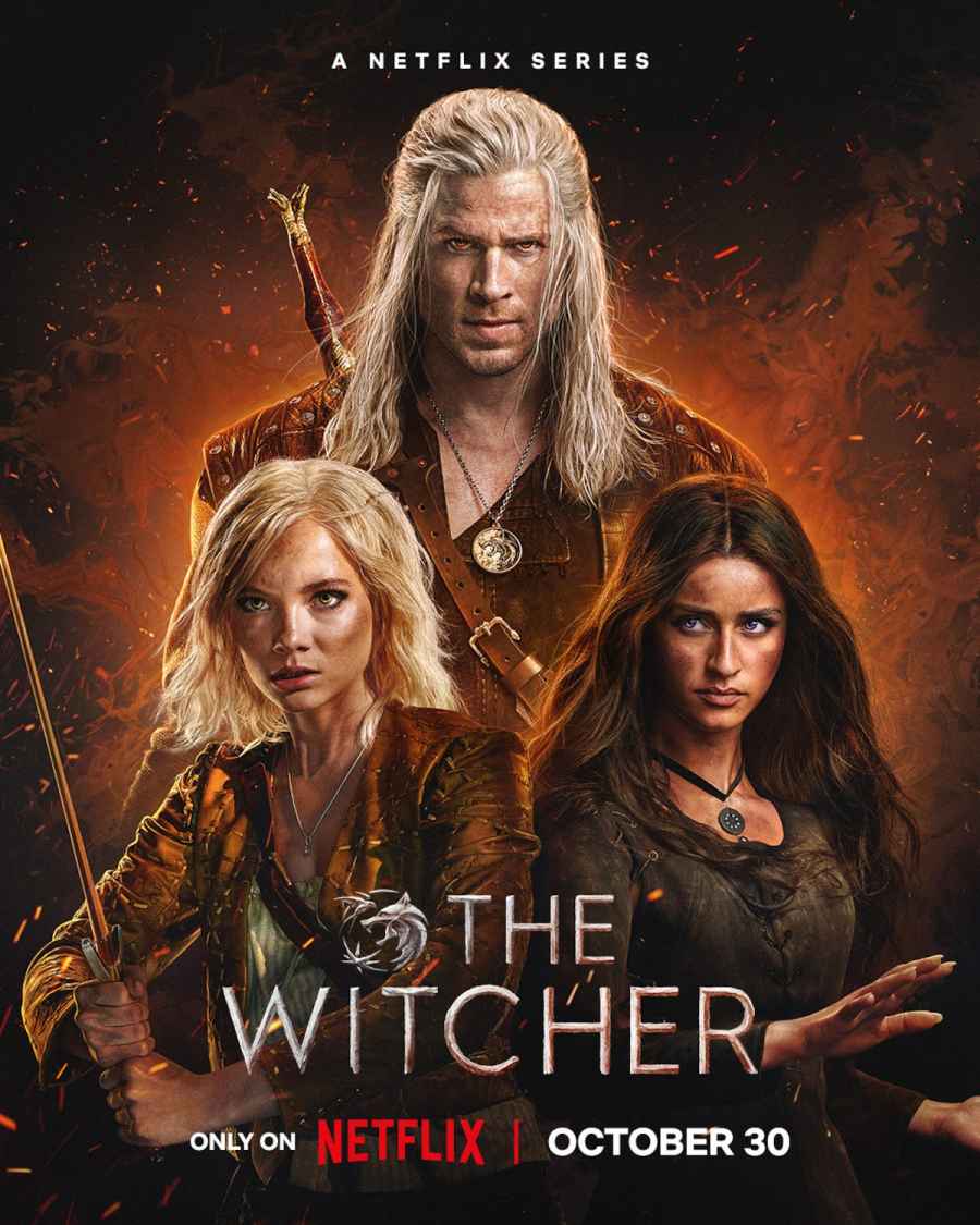 Liam Hemsworth Replaces Henry Cavill in New Look at The Witcher Season ...