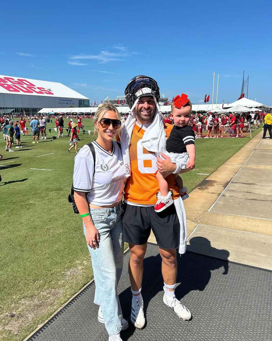 Baker Mayfield and Wife Emily Wilkinson’s Relationship Timeline | Us Weekly