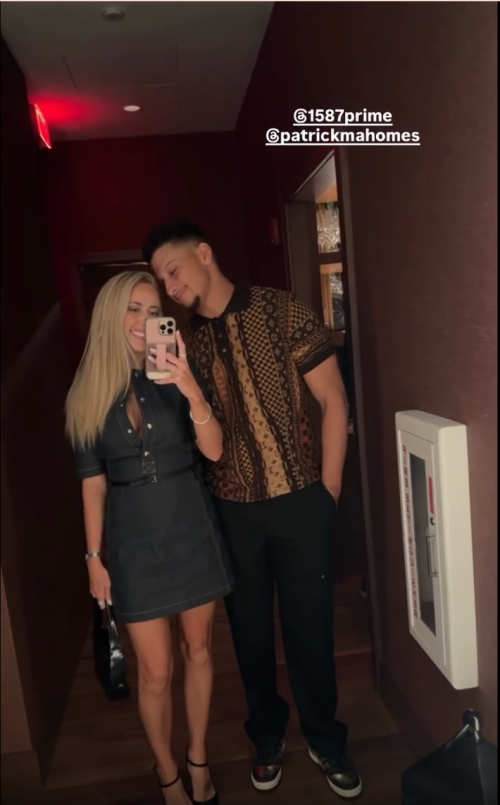 Brittany Mahomes Sizzles in Little Black Dress for Date Night | Us Weekly