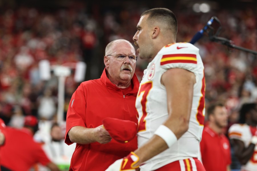 Travis Kelce Breaks Silence on Heated Exchanges With Andy Reid | Us Weekly