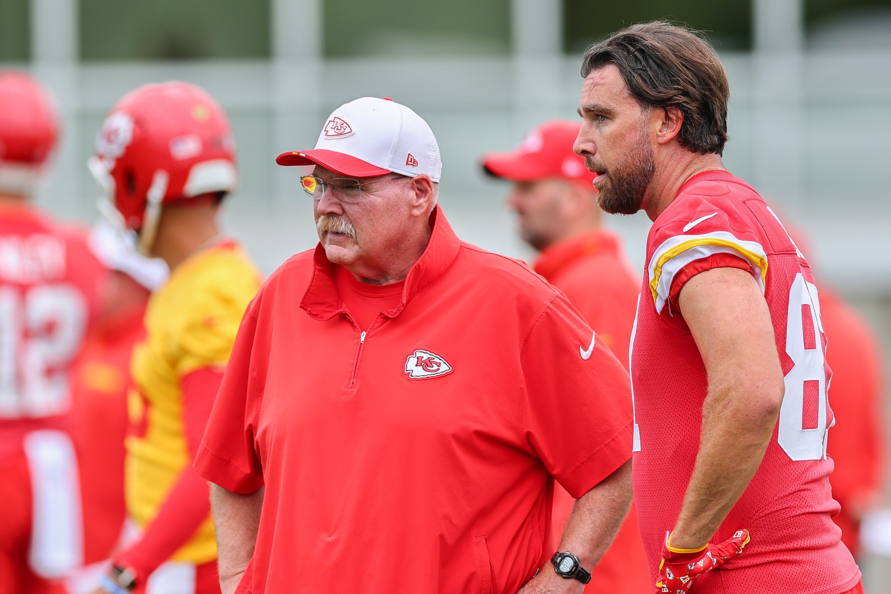 Travis Kelce Breaks Silence on Heated Exchanges With Andy Reid | Us Weekly