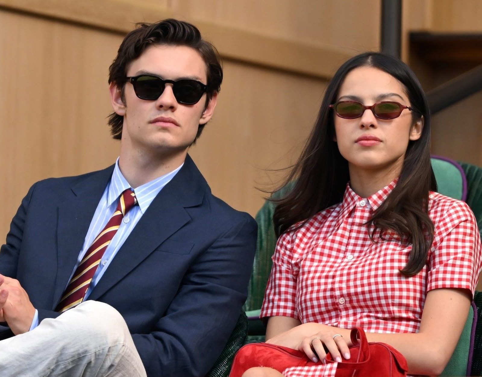 Louis Partridge Explains Why He Keeps Olivia Rodrigo Romance Private ...