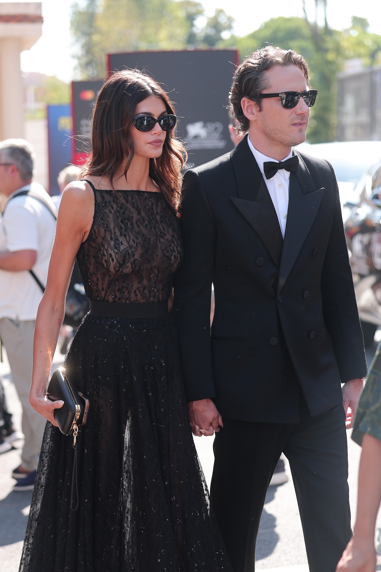 Kaia Gerber and Lewis Pullman Pack on PDA at Venice Film Festival | Us ...