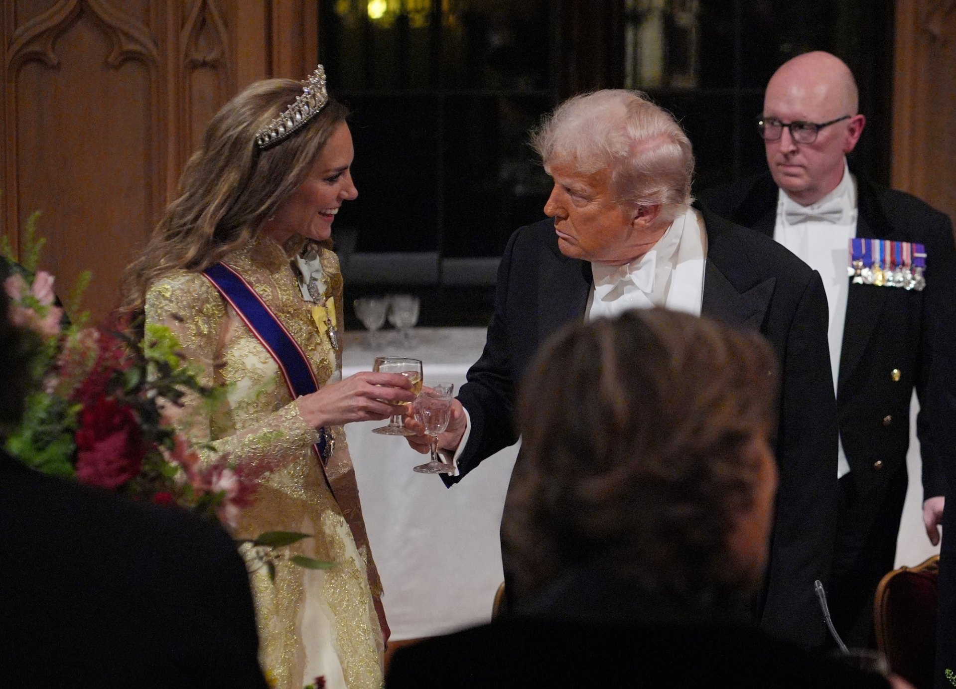 Trump Appears to Look Directly at Kate While Thanking Queen Camilla ...
