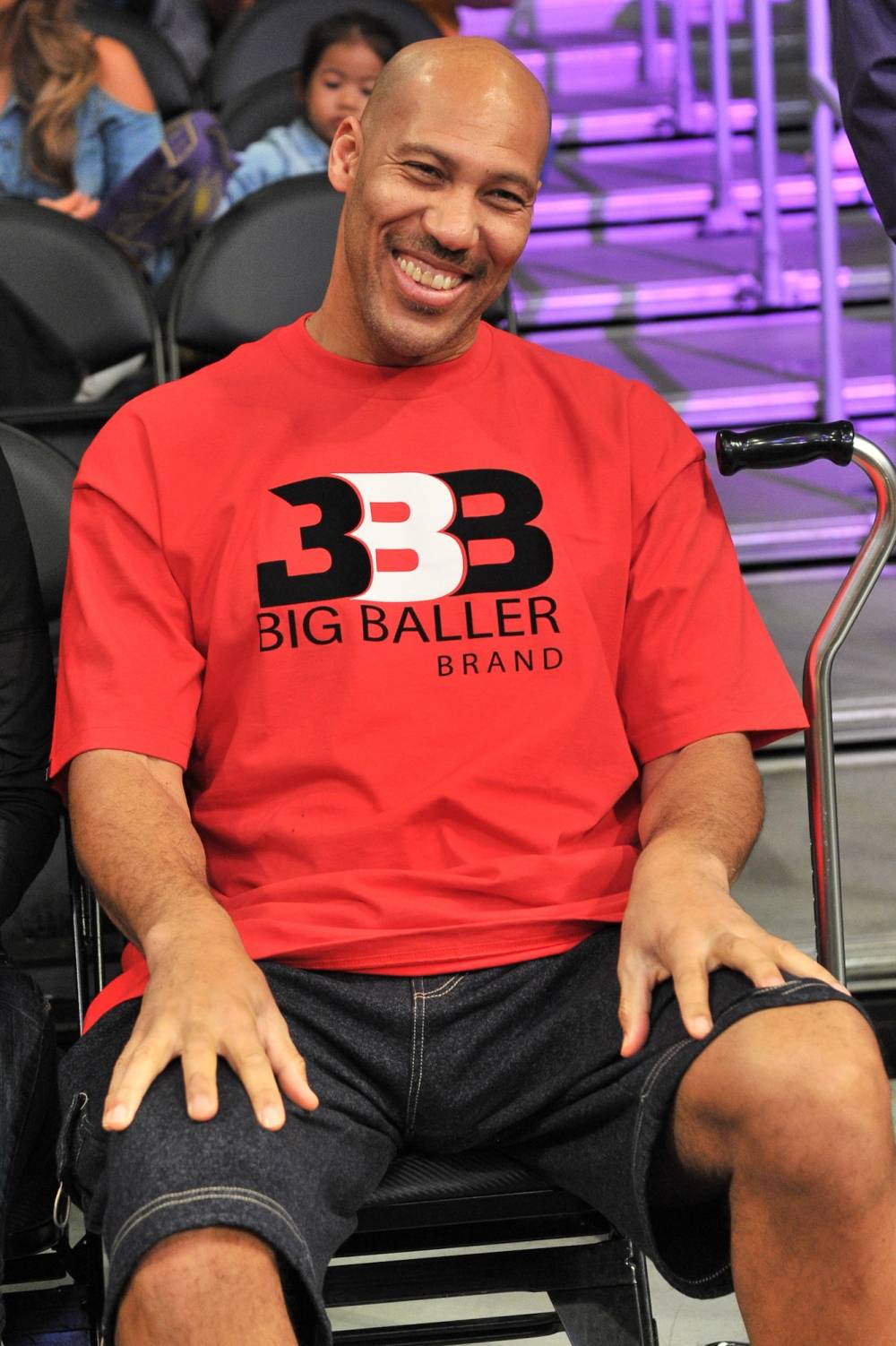 LaVar Ball Spotted Walking With Prosthetic Leg for 1st Time | Us Weekly