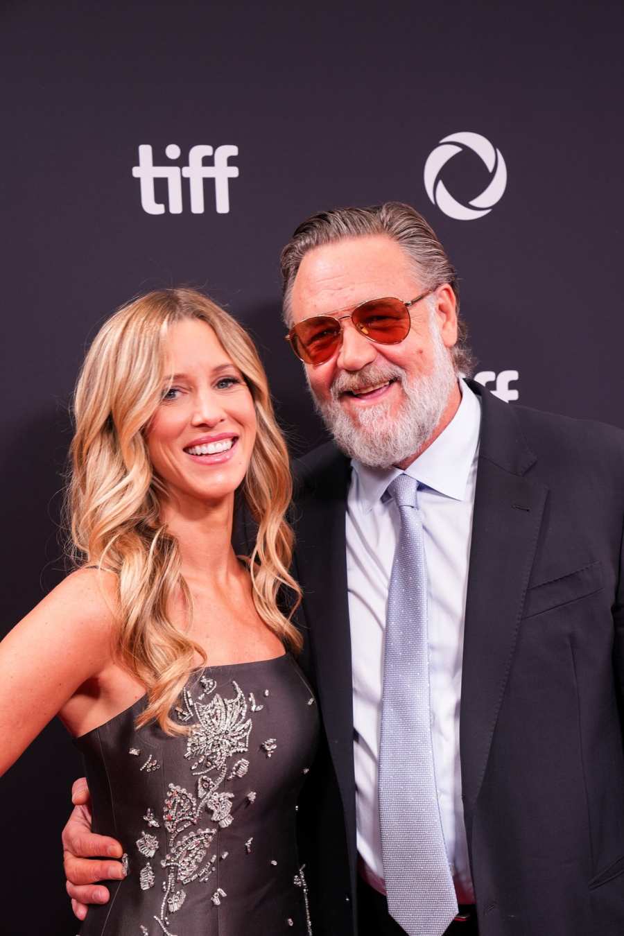 Russell Crowe and Britney Theriot Step Out at Toronto Film Festival ...