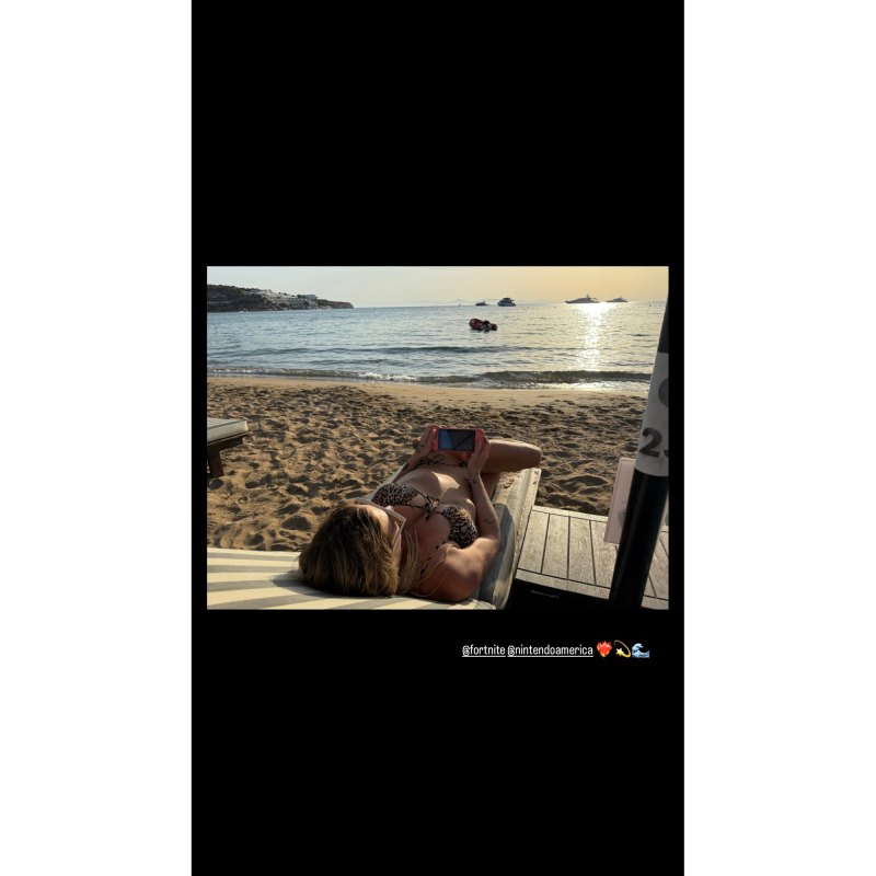 Kesha Soaks Up the Sun in Leopard-Print Bikini After Releasing Music ...