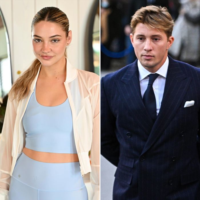 Outer Banks Star Madelyn Cline Packs on PDA With Prince of Greece | Us ...