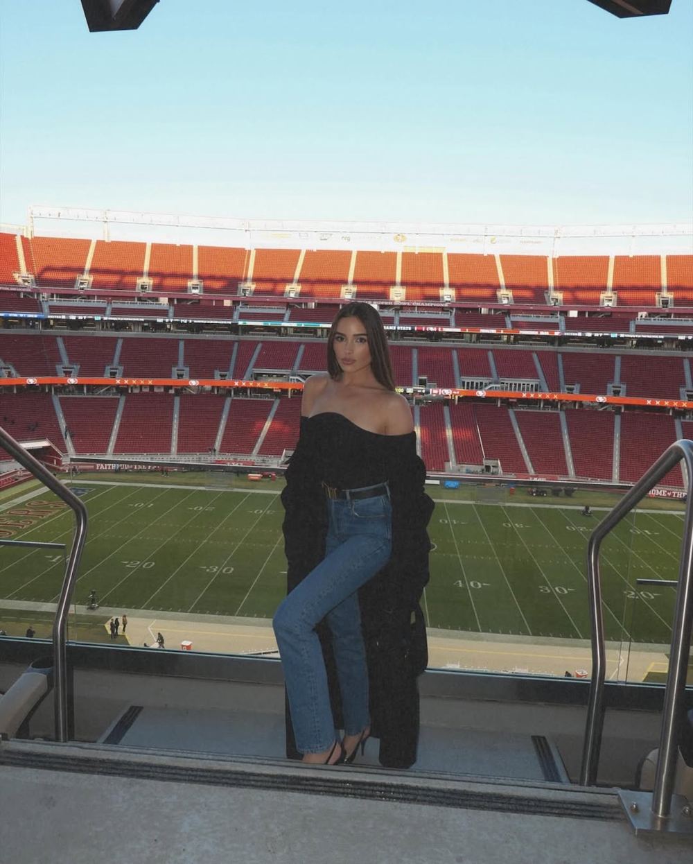Olivia Culpo Brings 2-Month-Old Baby to Her 1st 49ers Game | Us Weekly