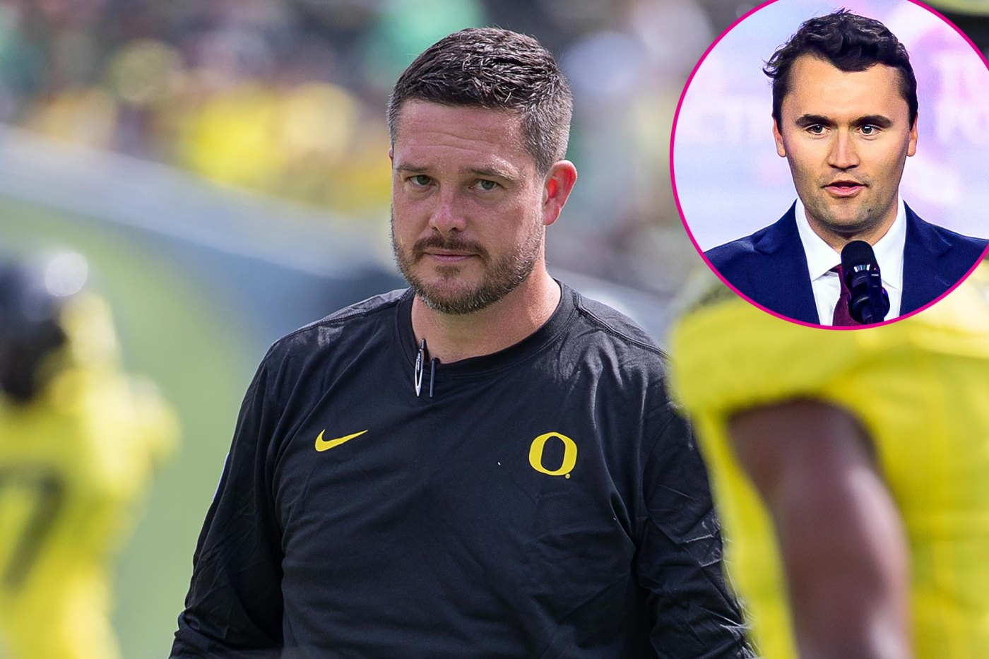 Oregon's Dan Lanning Gives Passionate Speech After Charlie Kirk's Death ...