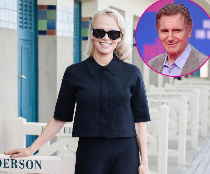 Pamela Anderson Beams in France After Slamming Liam Neeson PR Stunt ...