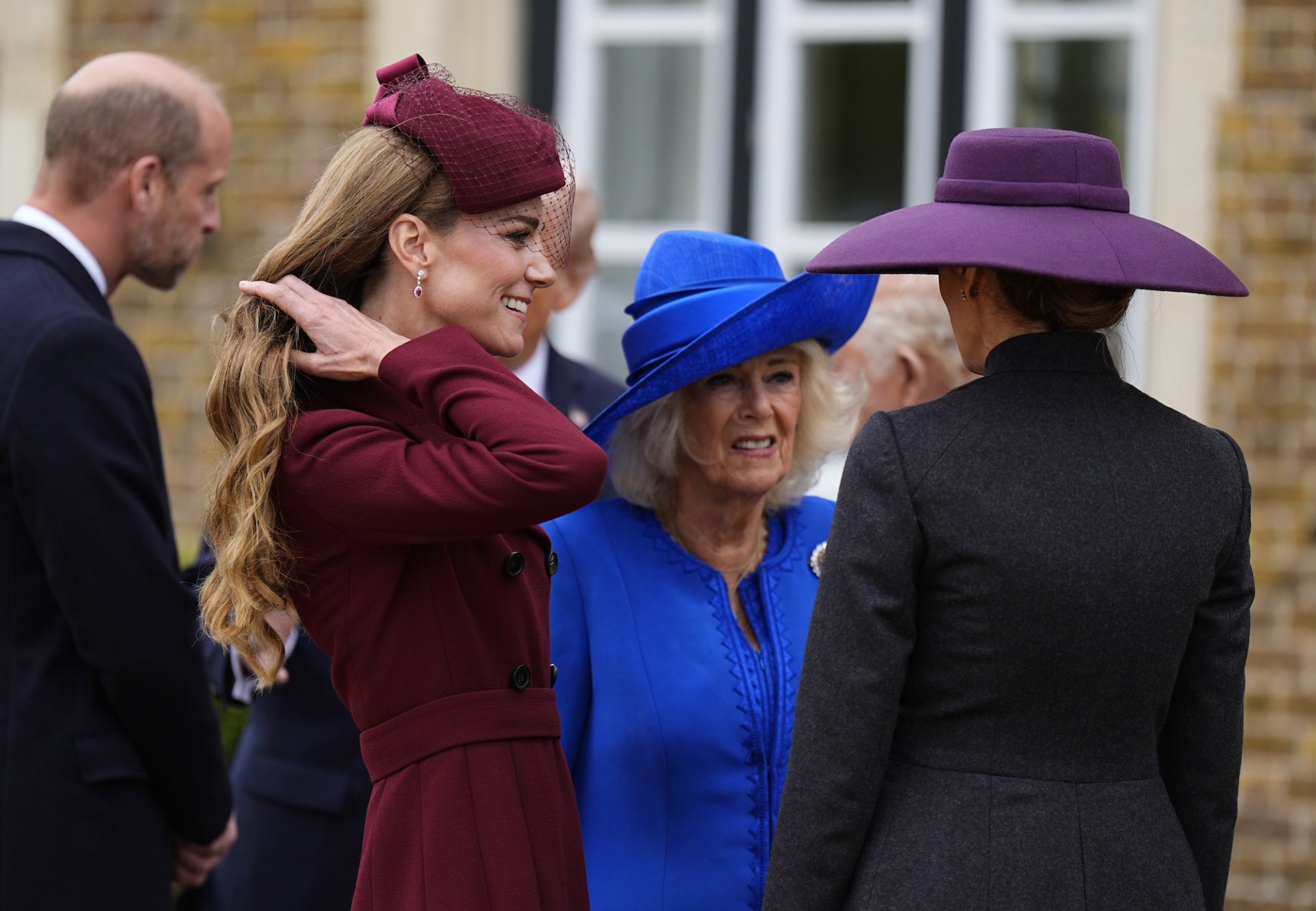 Queen Camilla Appears to Tell Kate Middleton to Move in Viral Video ...