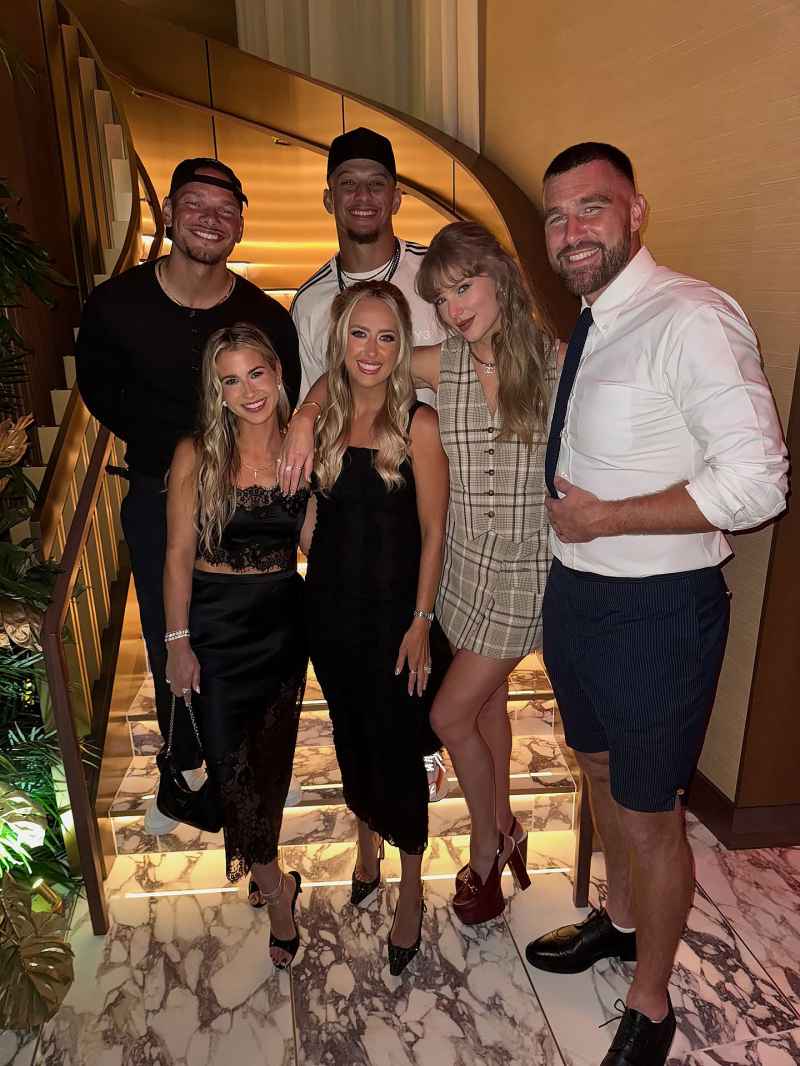 Taylor Swift, Travis Kelce Celebrate Patrick Mahomes' Birthday After ...