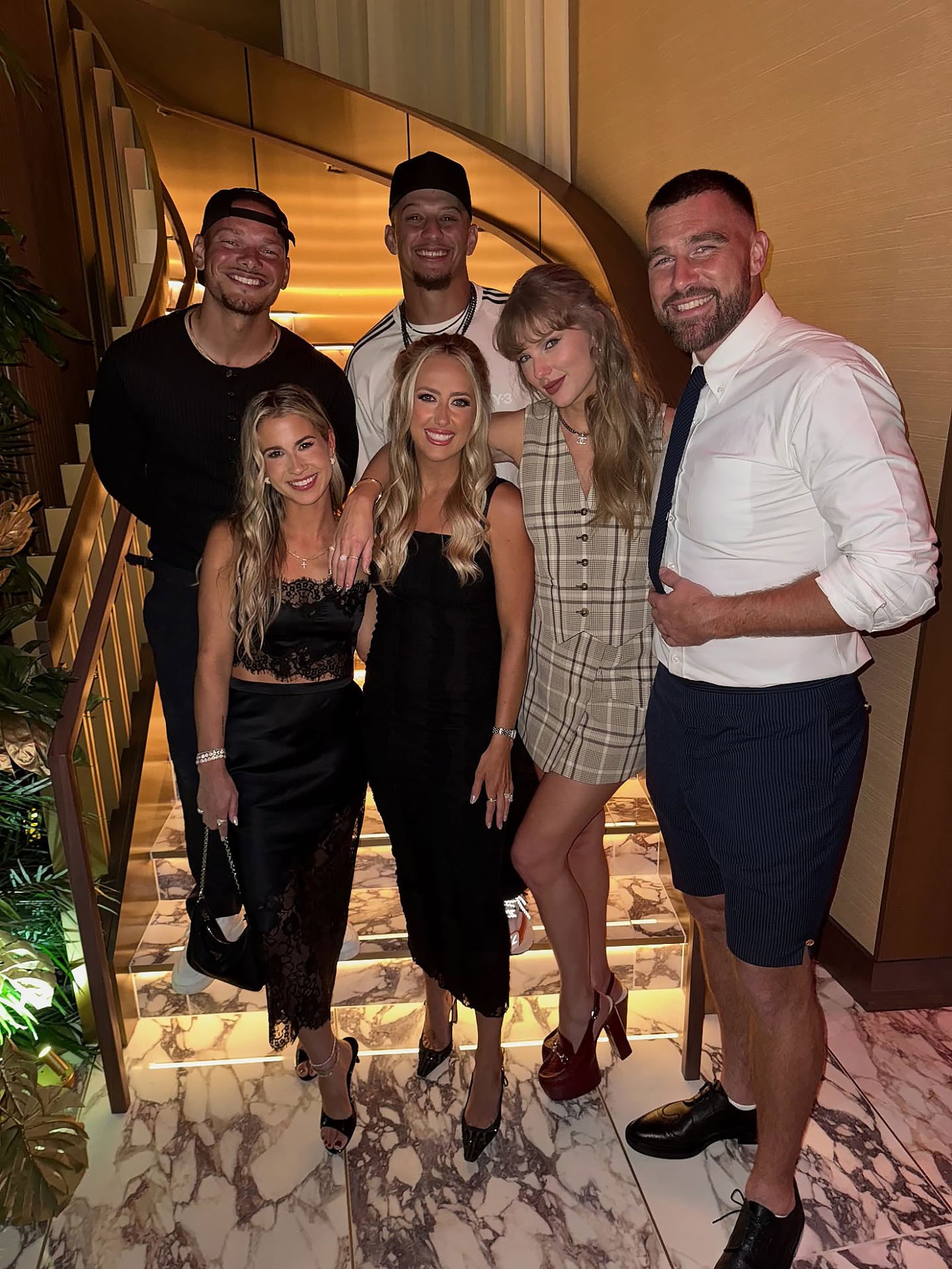 Taylor Swift, Travis Kelce Celebrate Patrick Mahomes' Birthday After ...