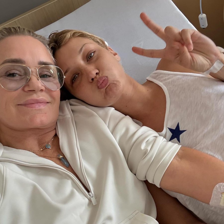 Yolanda Hadid Praises Bella During Lyme Disease Treatment | Us Weekly
