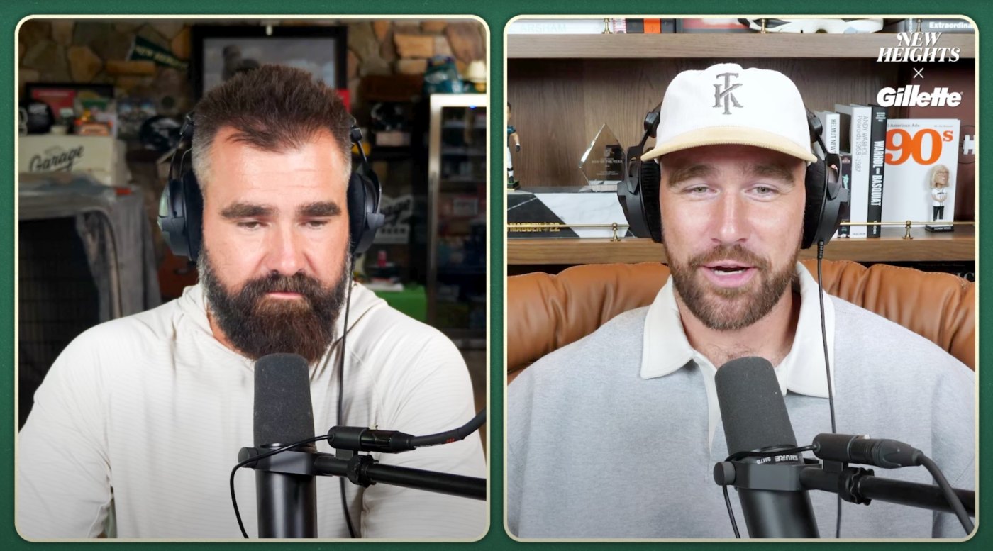 Jason and Travis Kelce Admit They Were 'Out of Our Depth' in 1 Podcast ...