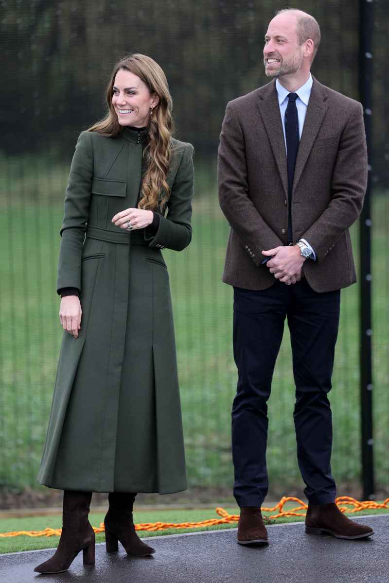 Kate Middleton Reprises Green Coat With 5-Ring Stack in Ireland | Us Weekly