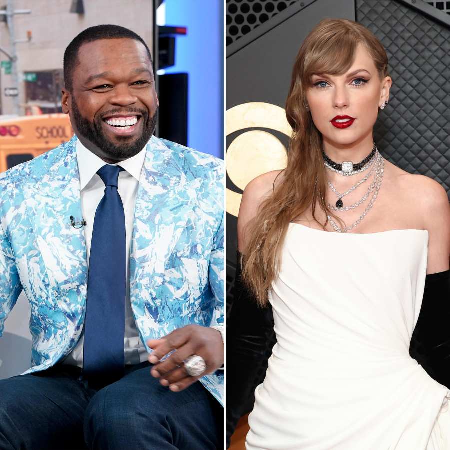 50 Cent Reacts to Taylor Swift Shout-Out on Life of a Showgirl | Us Weekly
