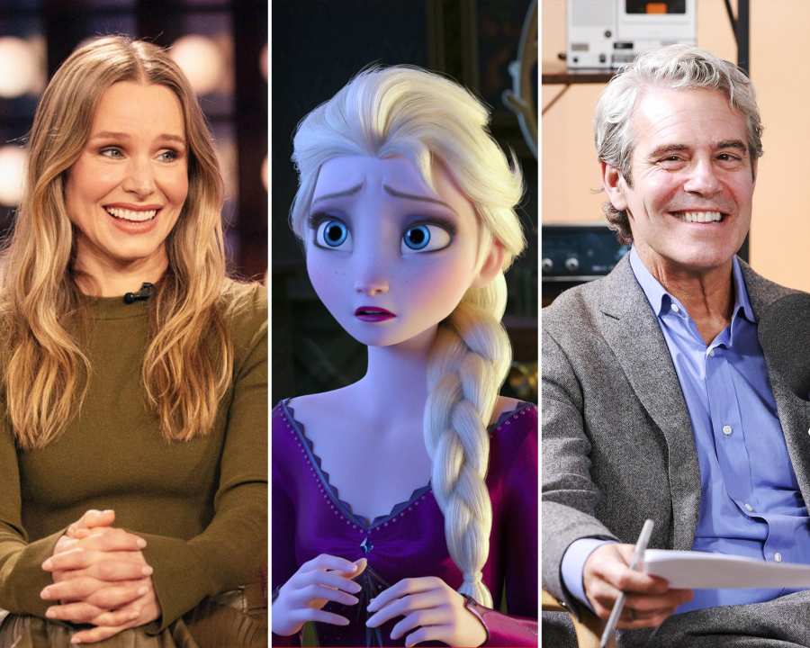 Andy Cohen Tells Kristen Bell That His Son 'Hates' Elsa From Frozen ...