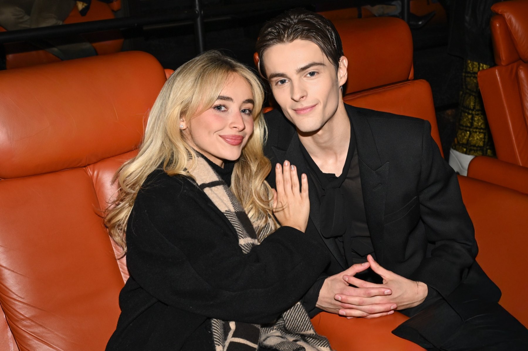 Sabrina Carpenter Sneaks Into Corey Fogelmanis' Movie Premiere | Us Weekly