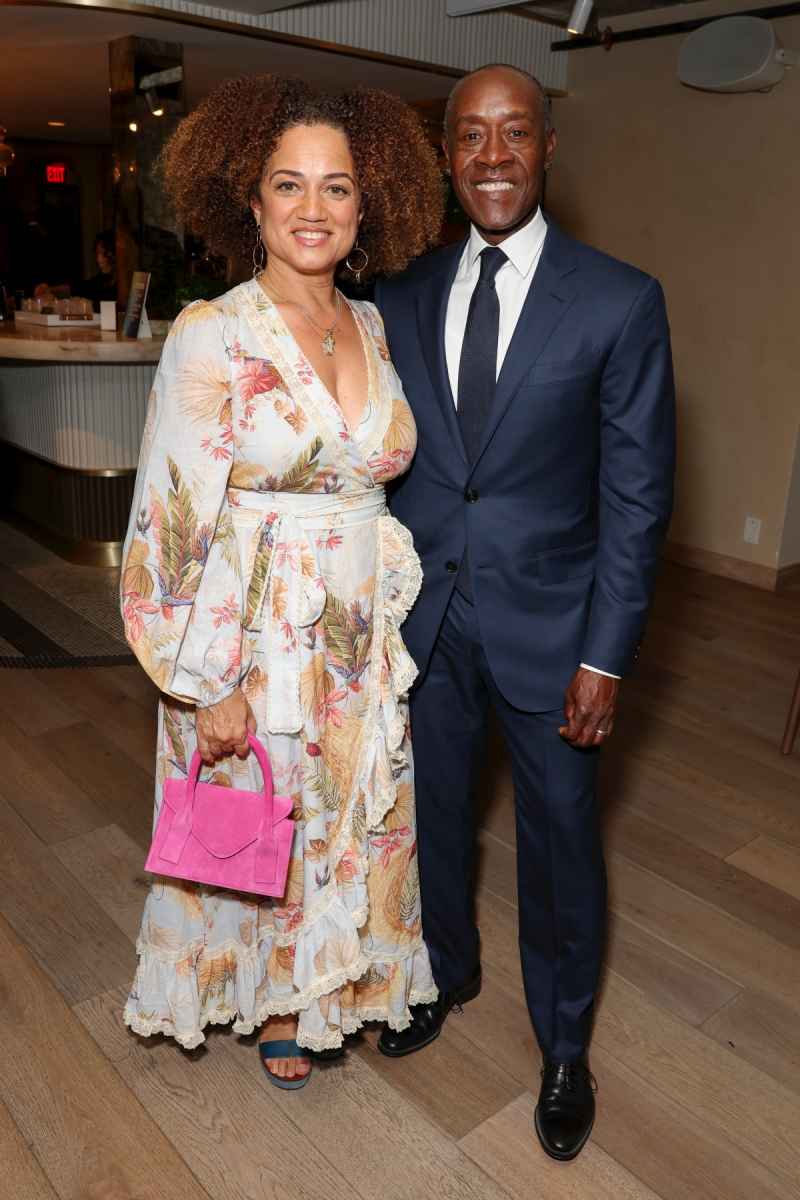 Don Cheadle Makes Rare Comment About Romance With Wife Bridgid Coulter ...