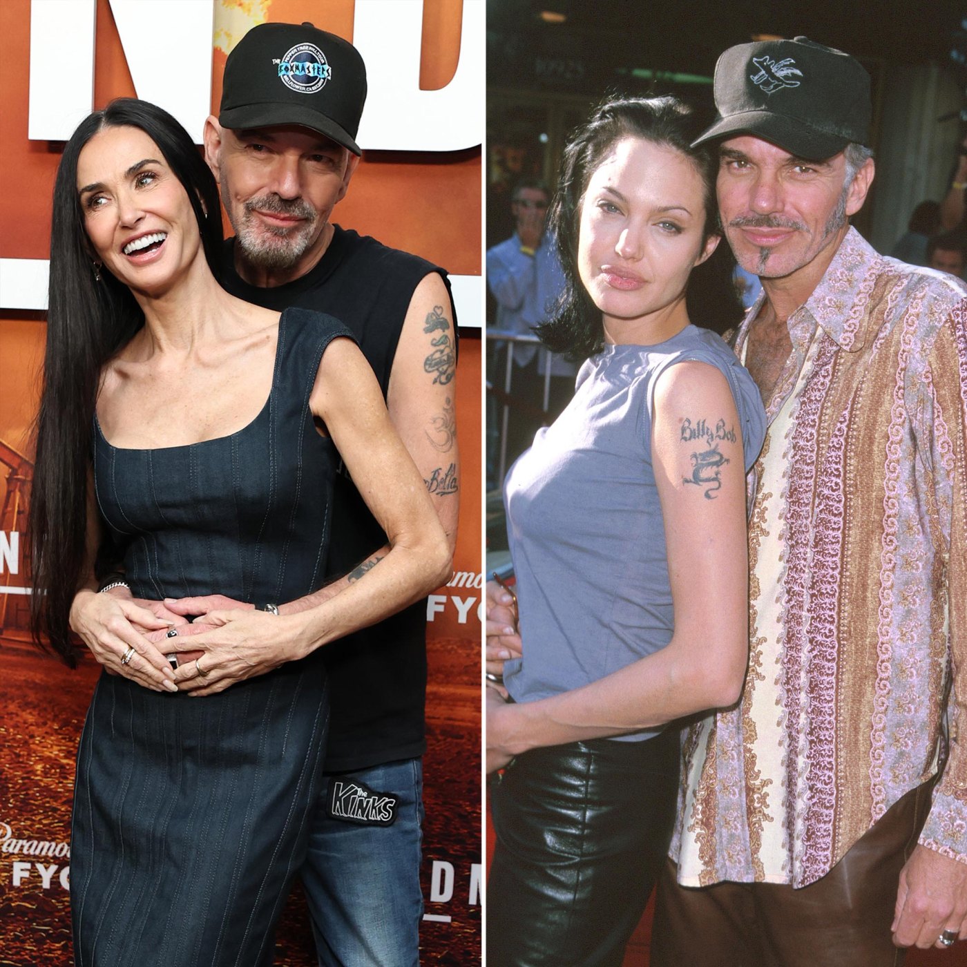 Demi Moore and Billy Bob Thornton Recreate Angelina Jolie Pose | Us Weekly