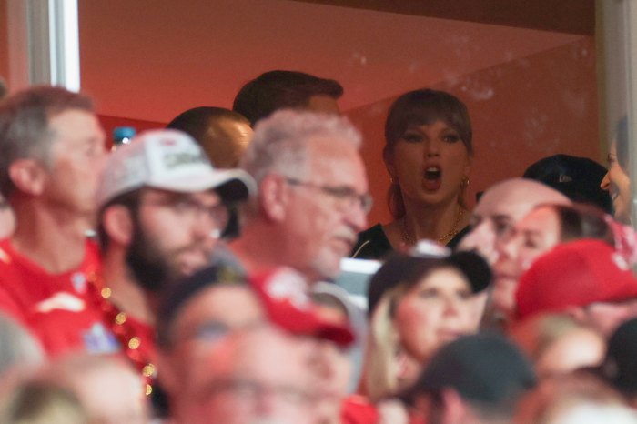 Taylor Swift Spotted Hugging Travis Kelce's Dad at Chiefs Game | Us Weekly