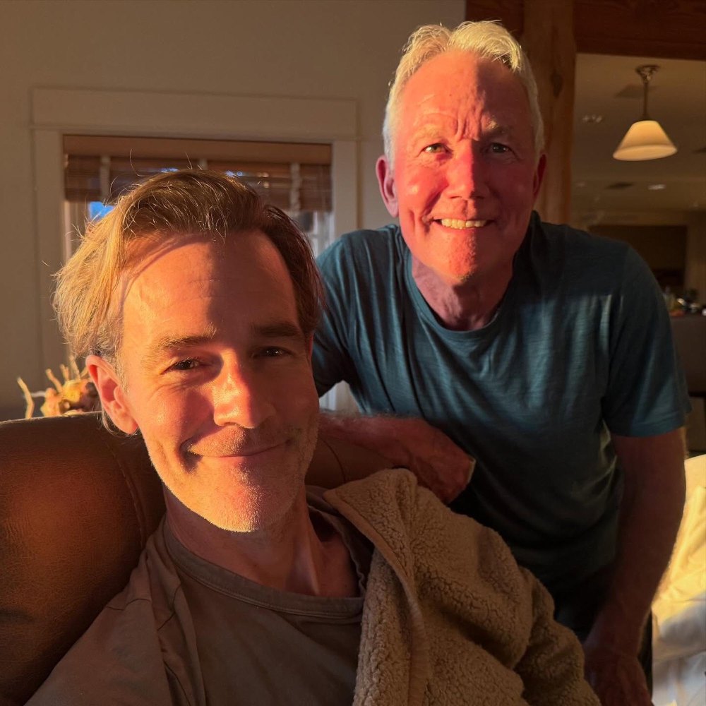 James Van Der Beek Spends 'Happy Day' in Photo With Dad Amid Cancer ...