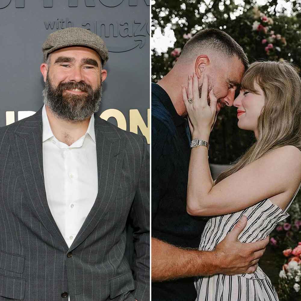 Jason Kelce Asks Travis Kelce About Taylor Swift Wedding Plans | Us Weekly