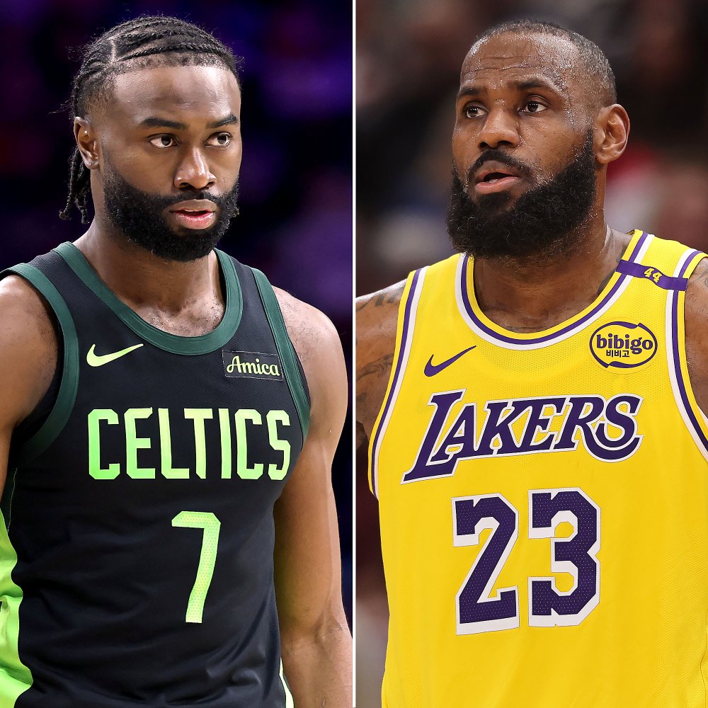 NBA's Jaylen Brown Recruits LeBron James for Hairline Help | Us Weekly