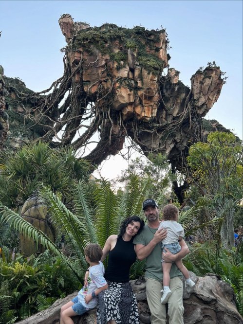 Johnny Galecki Shares Rare Photo With Wife and Kids at Disney World ...