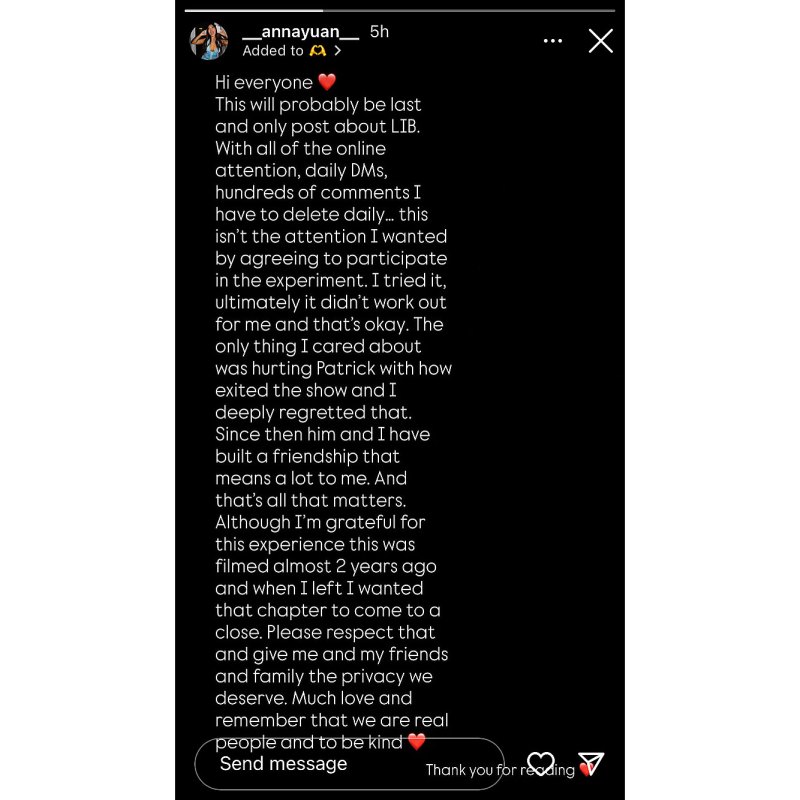 Love Is Blind’s Anna ‘Deeply Regretted’ Hurting Patrick With Breakup ...