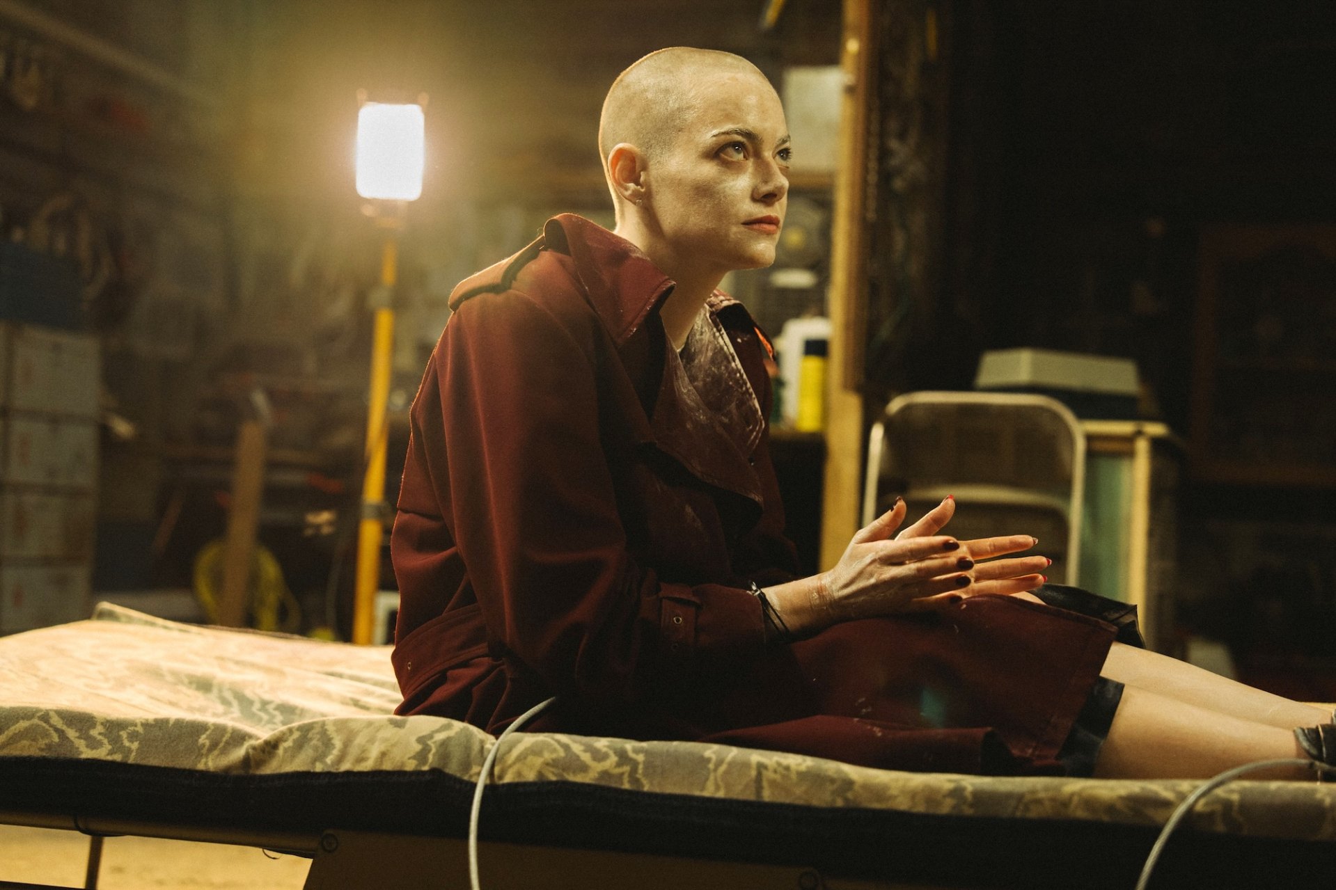 Did Emma Stone Shave Her Head for Bugonia? Hair Transformation ...